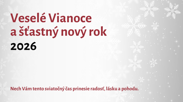Veselé Vianoce a Šťastný nový rok 2026 | Cardiff Academy